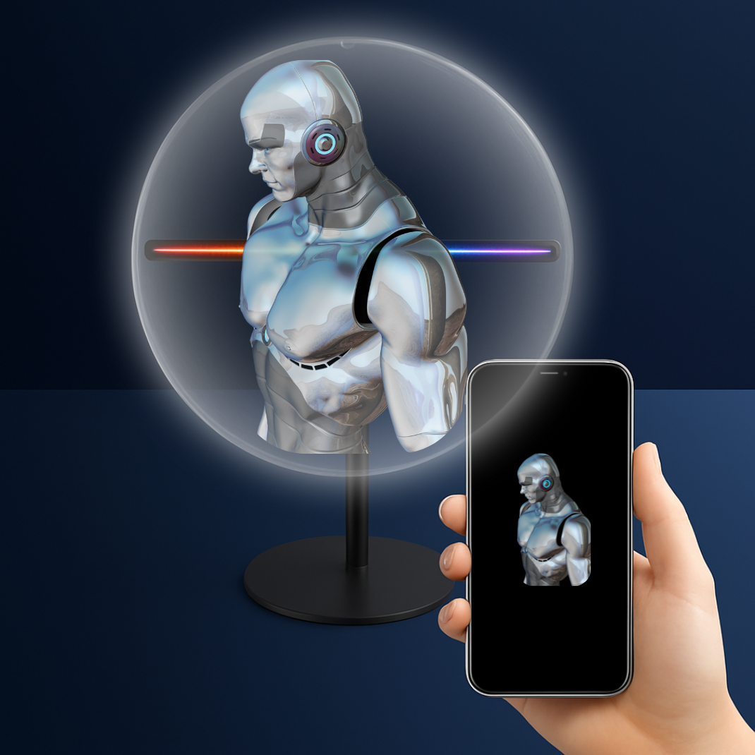 H16" 3D Advertising Hologram - Cypress™ – Cypress™