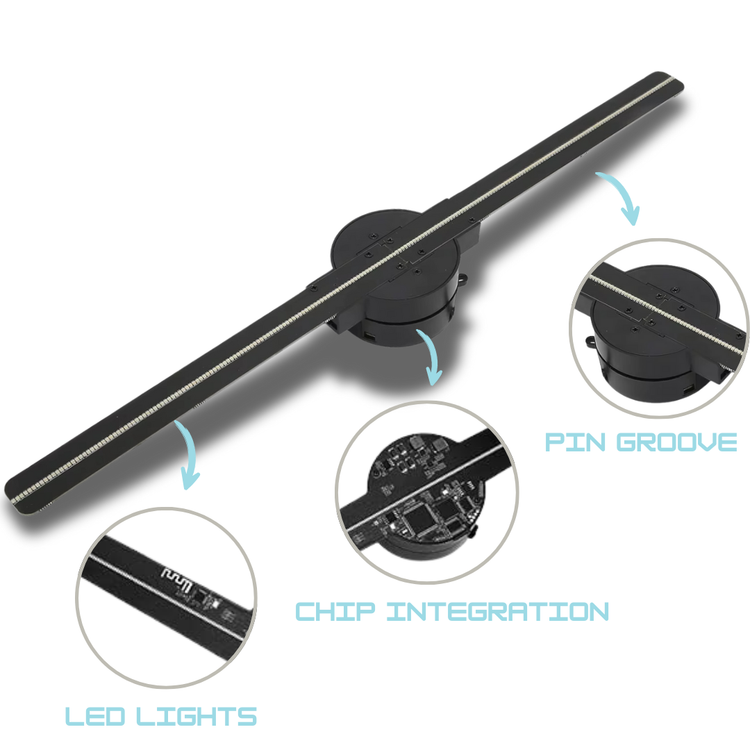 H16" 3D Advertising Hologram - Cypress™ – Cypress™